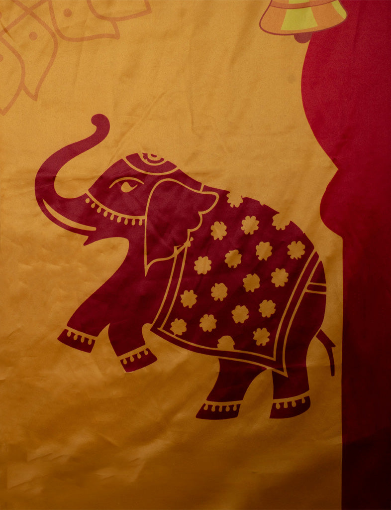 Back Drop Design - Elephant Prints - WBG1870 – Wedtree