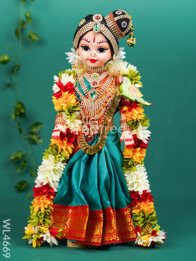 Andal with Parrot Doll - WL4669 – Wedtree