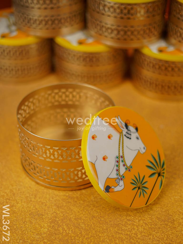 Decorative Pichwai Box - WL3672 – Wedtree