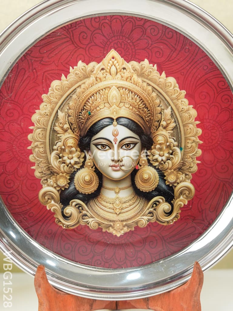 Devi Face Stainless Steel Plate - WBG1528 – Wedtree