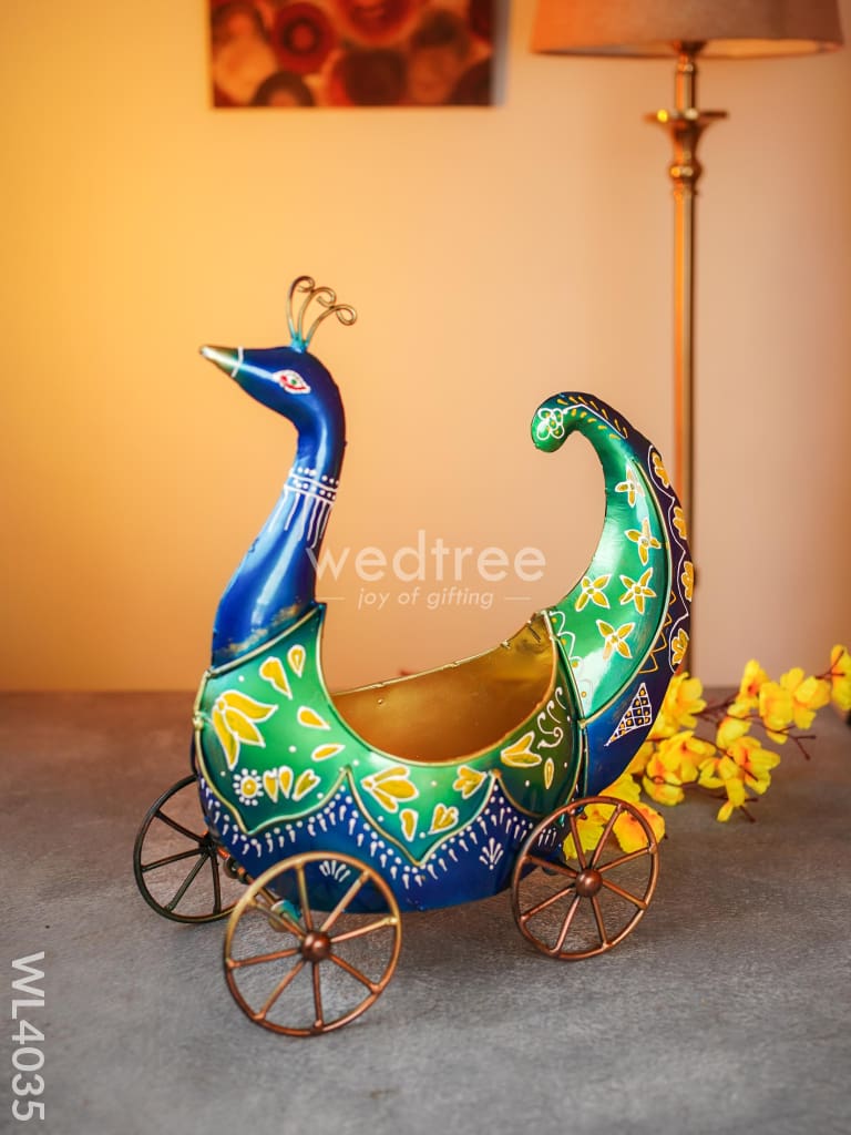 Metal Peacock Table Top - WL4035 – Wedtree