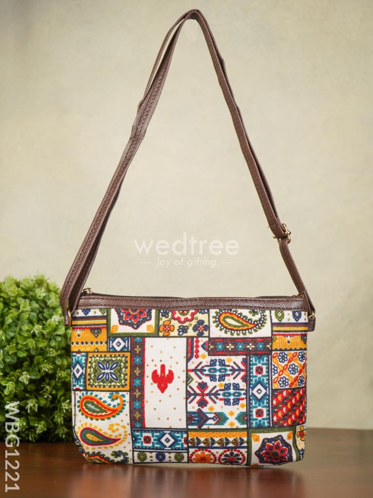 Multi Printed Design Sling Bag - WBG1221 – Wedtree