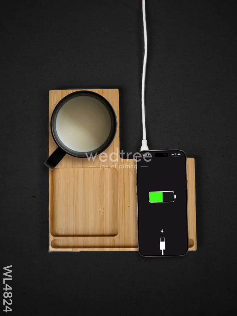 Wangari - Wireless Charger with Cup Warmer & Phone Holder - WL4824 ...