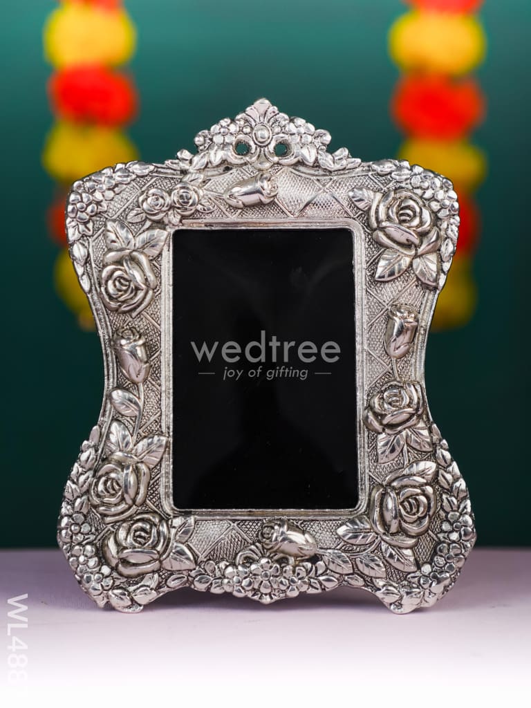White Metal Square Photo Frame - WL4887 – Wedtree